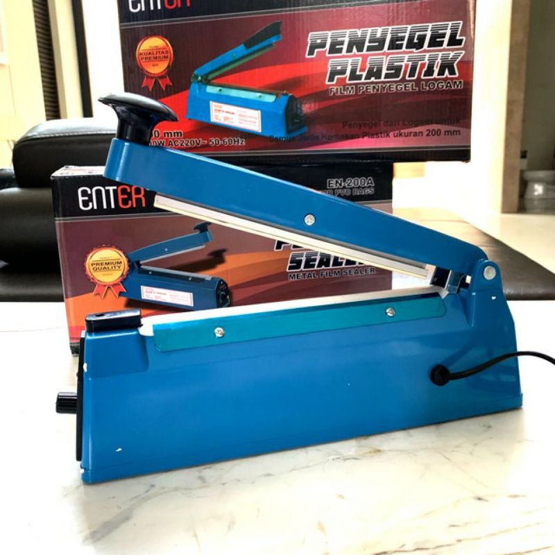 Jual Plastic Sealer Impulse 20cm Enter | Alat Press Plastik 20cm ...