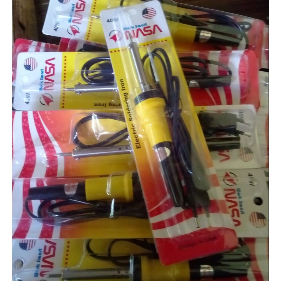 Jual Solder Timah solder Nasa 40 WATT 220V | Shopee Indonesia