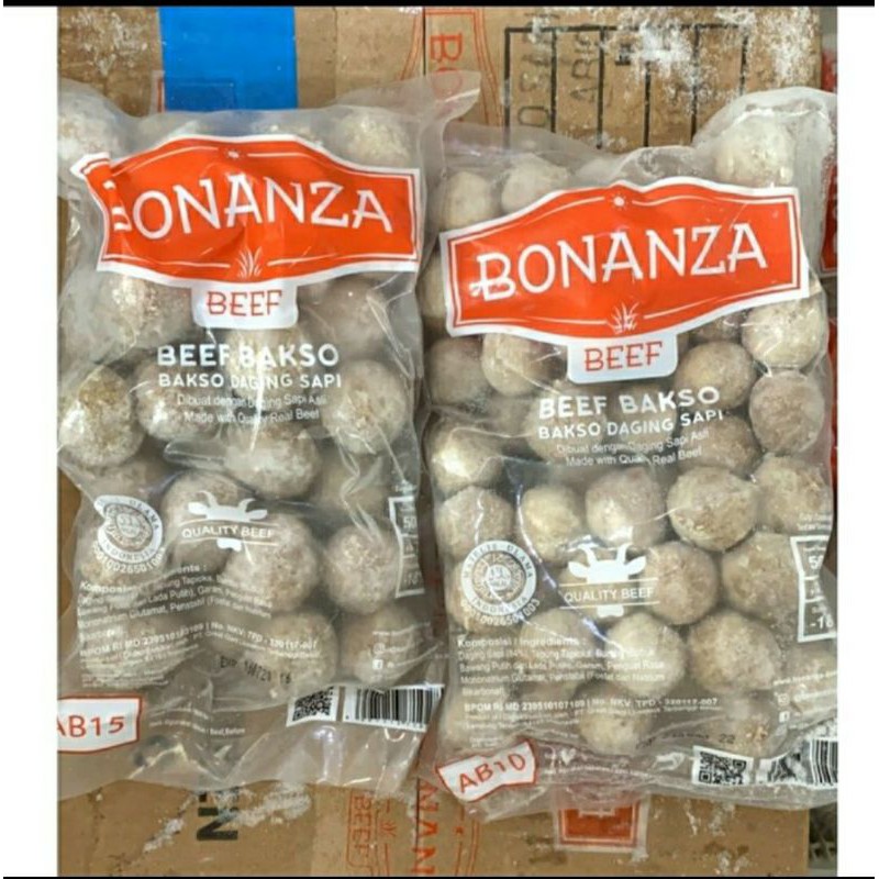 Jual Bonanza bakso daging sapi 500gr | Shopee Indonesia