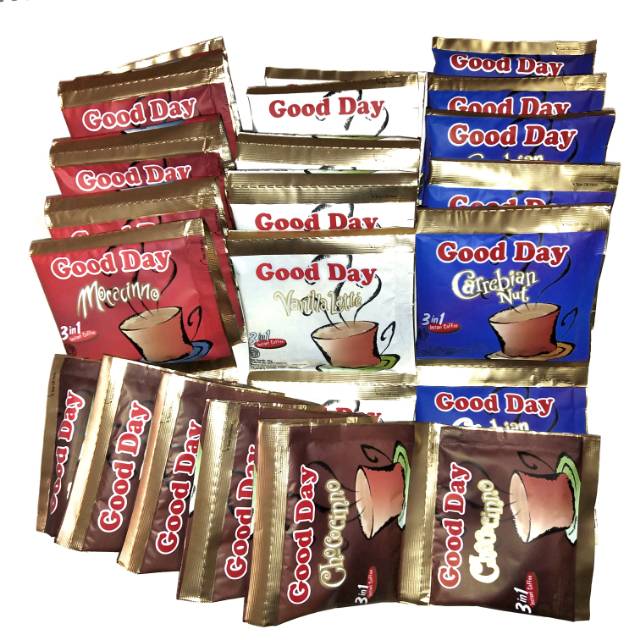 Jual Good Day 3 in 1 - RENCENG (10 sachets x 20 gr) | Shopee Indonesia
