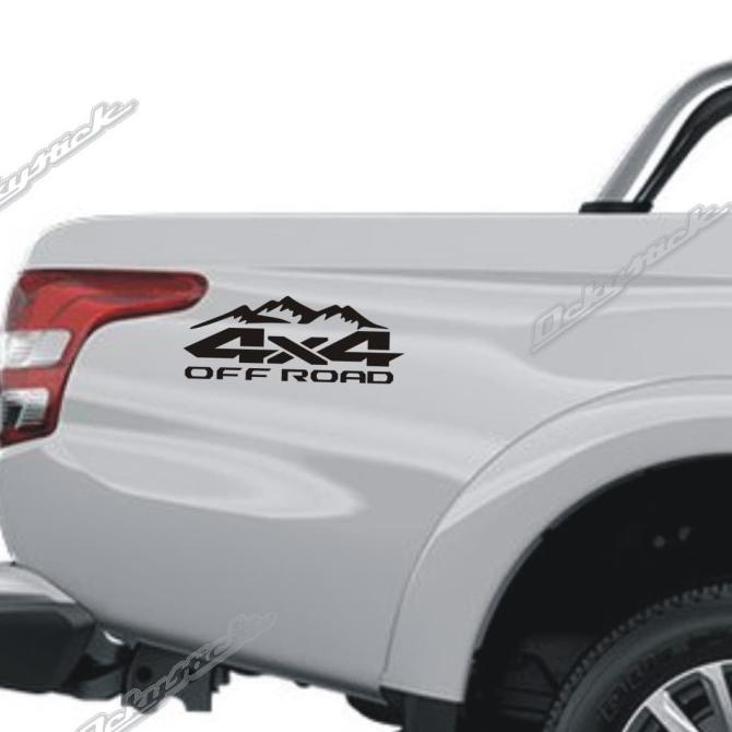 Jual cutting sticker 4x4 OFFROAD kode 04 stiker mobil N9I1 | Shopee ...