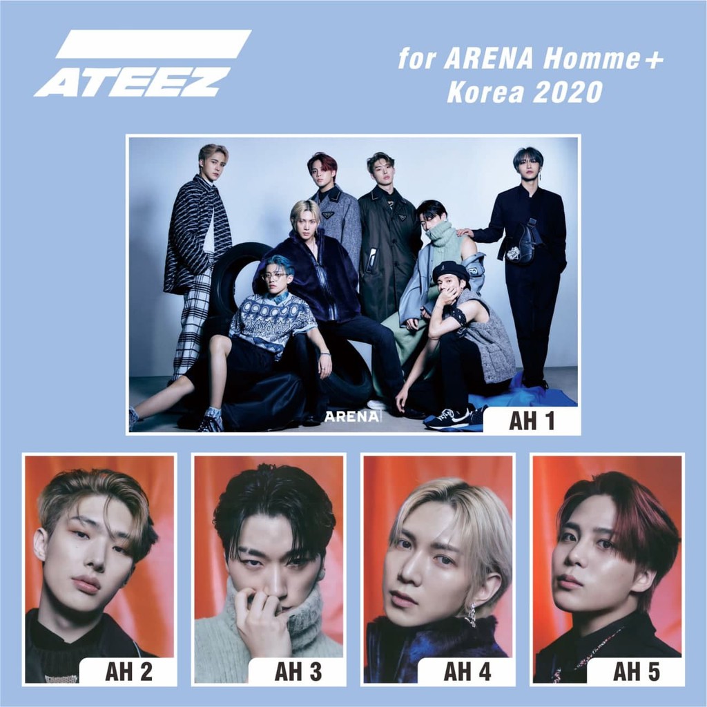 Jual POSTER KPOP ATEEZ FOR ARENA HOMME + KOREA 2020 | Shopee Indonesia