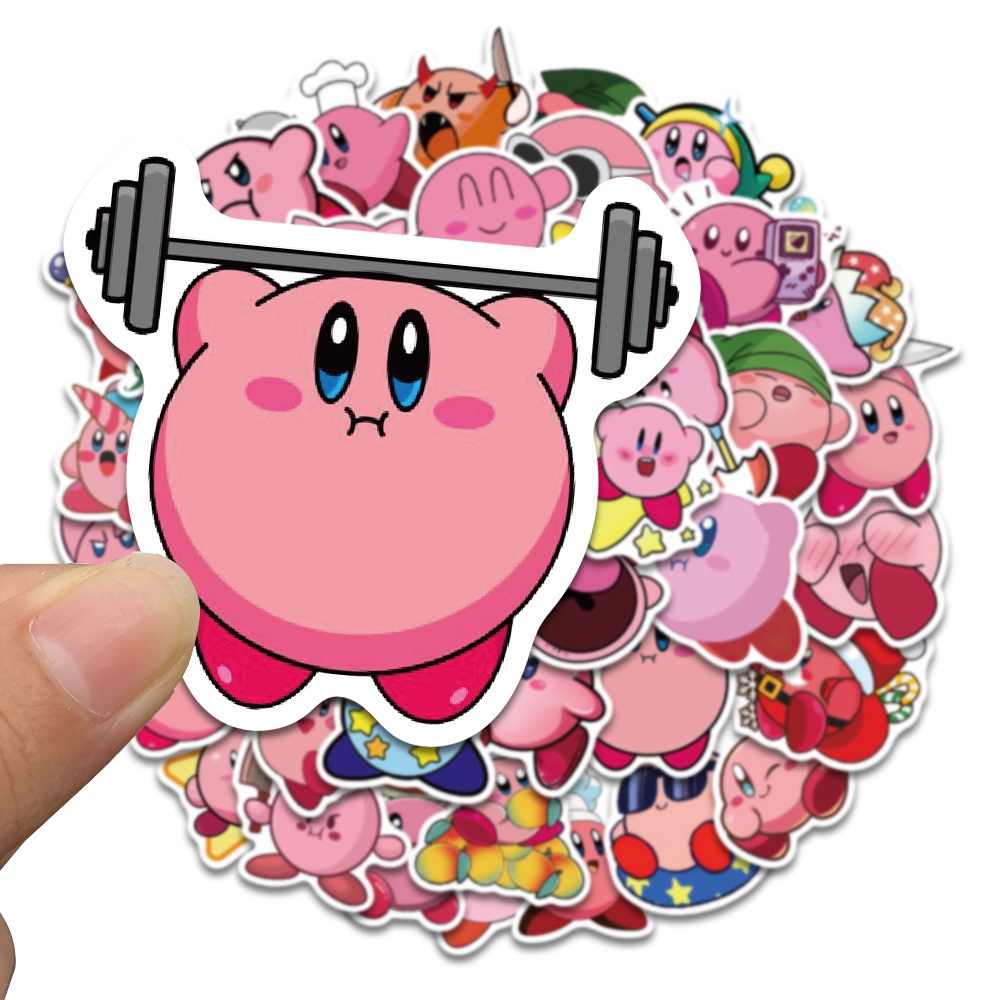 Jual Stiker Kartun Kartun Anime Kirby isi 24 pcs | Shopee Indonesia