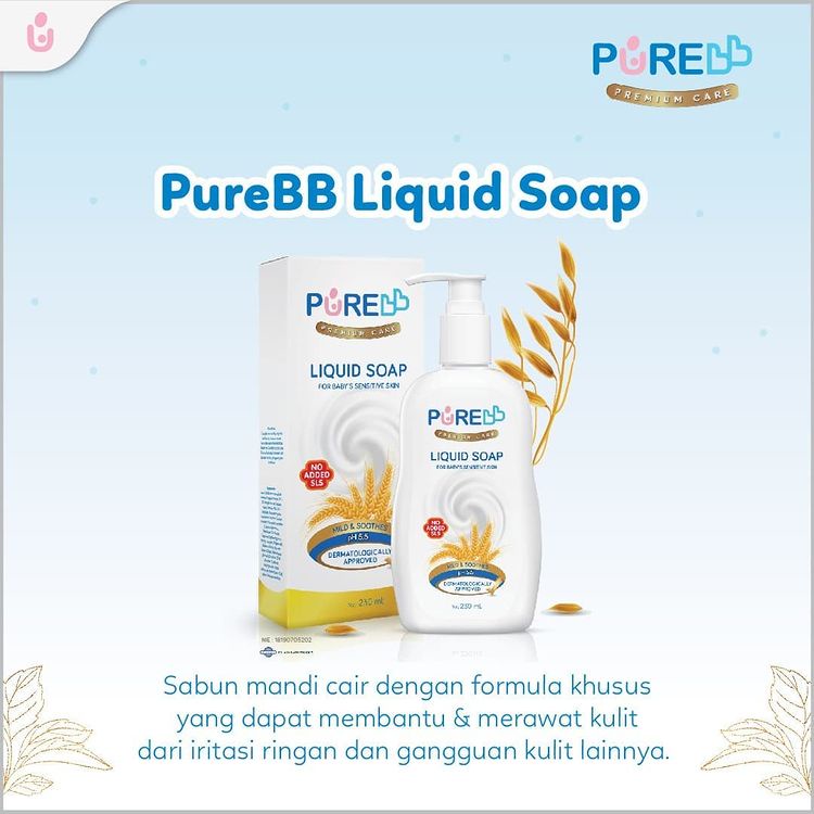 Jual Pure Bb Liquid Soap Premium Care 230ml | Shopee Indonesia