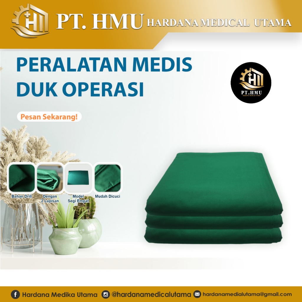 Jual Doek Duk Tatakan Kain Alas Operasi ( Duk Lubang Steril untuk ...