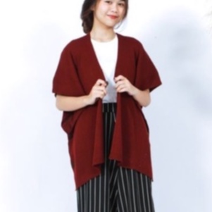 Jual OUTER RAJUT CAMILLA BATWING/CARDIGAN RAJUT OVERSIZE MOTIF ROMPI KELELAWAR/BATWING RAJUT ...