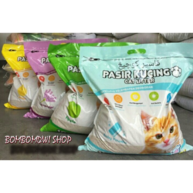 Jual Pasir Kucing Kawan Cat Litter 10 L All Varian Pasir Gumpal Wangi ...
