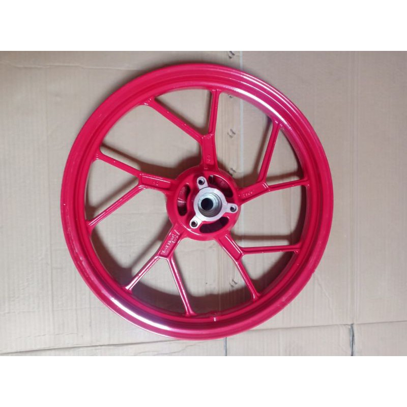 Jual Velg belakang satria f150 Fu fi asli original merah.pelg velek ...