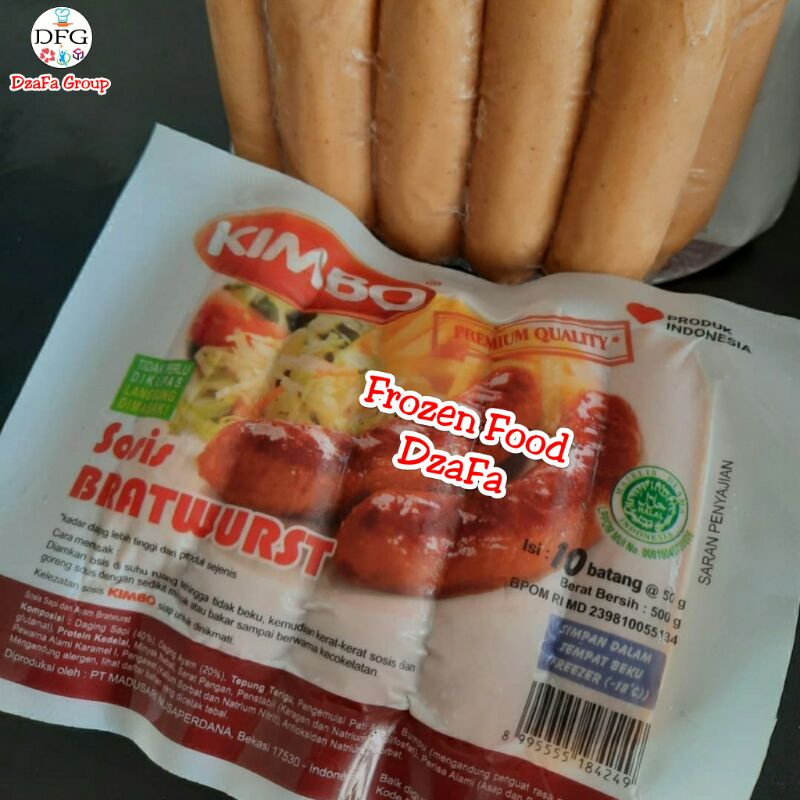 Jual Kimbo Sosis Sapi Isi 10 Rasa Original Berat 500 Gram | Shopee ...