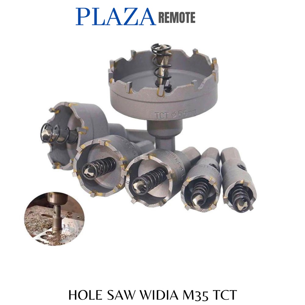 Jual MATA BOR HOLE SAW TCT KARBIT M35 BESI METAL CARBIDE WIDIA | Shopee ...