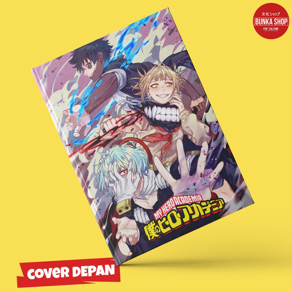 Jual Note Book Anime Boku no Hero Academia Villain Squad Hardcover A5 ...