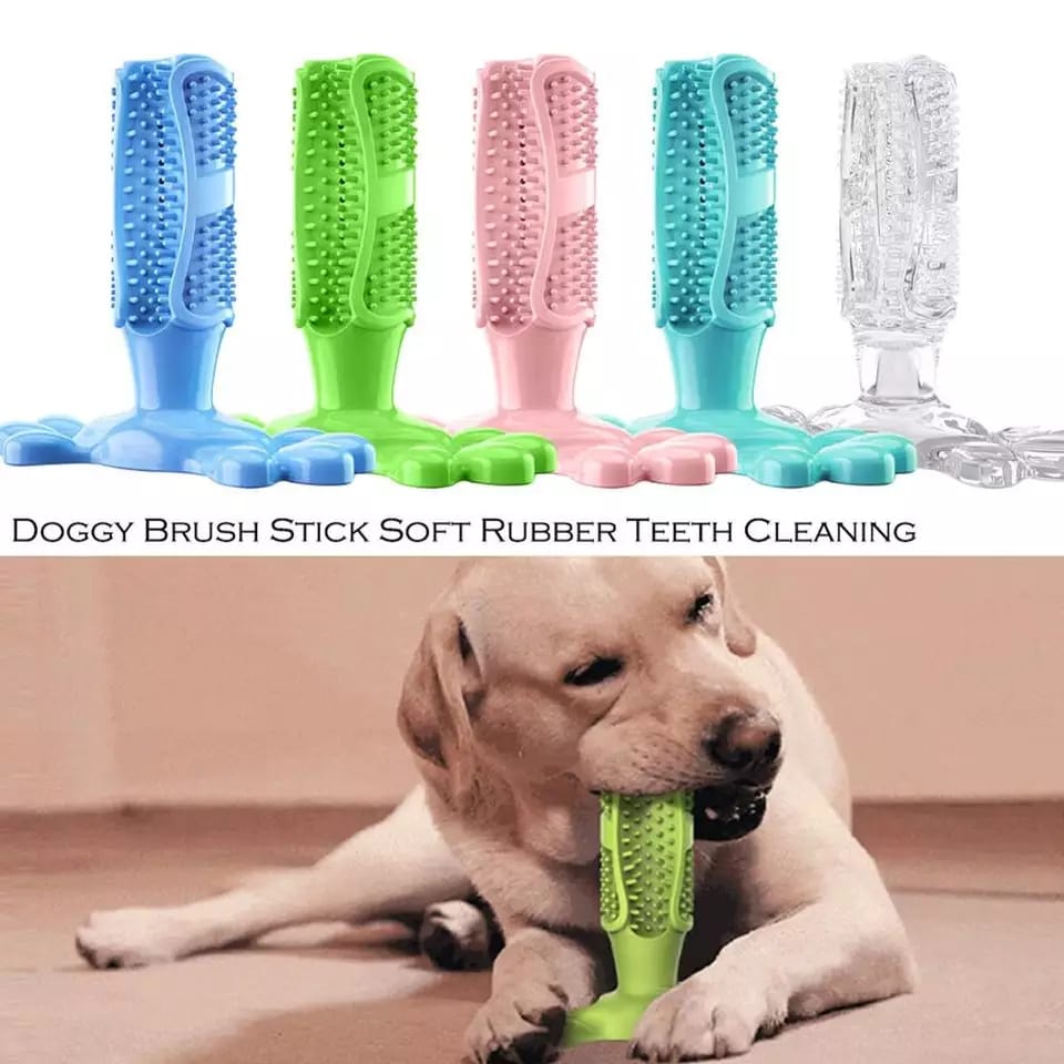 Jual Mainan Gigitan Anjing "3D Medium" Dog Self Tooth Brush" Sikat Gigi ...