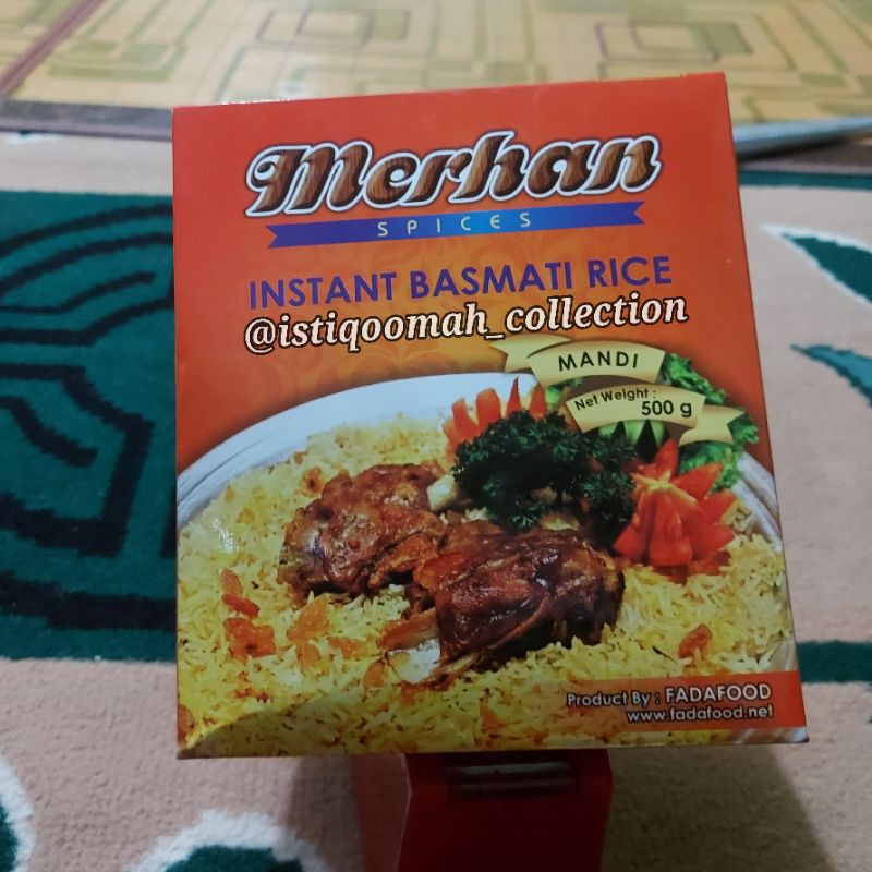 Jual Nasi Arab Mandi /Nasi Kambing Kebuli /Nasi Kabsah Briyani Beras ...