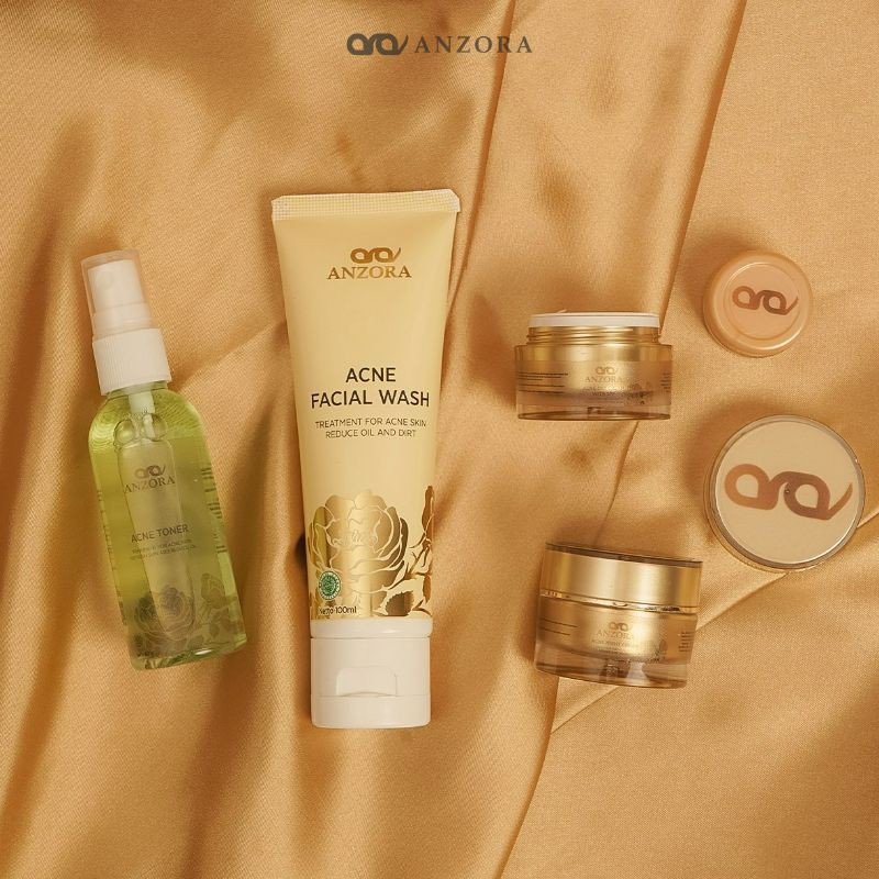 Jual paket anzora acne | Shopee Indonesia