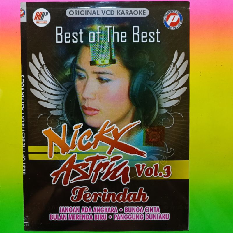 Jual KASET MUSIK VCD ORIGINAL ASLI LAGU POP NICKY ASTRIA ALBUM VOLUME 3. | Shopee Indonesia
