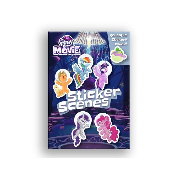 Jual MY LITTLE PONY MOVIE: STICKER SCENE BOOK | Shopee Indonesia