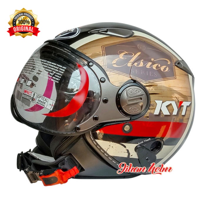 Jual Helm / Helm KYT / Helm kyt elsico/helm kyt elsico originalTermurah | Shopee Indonesia