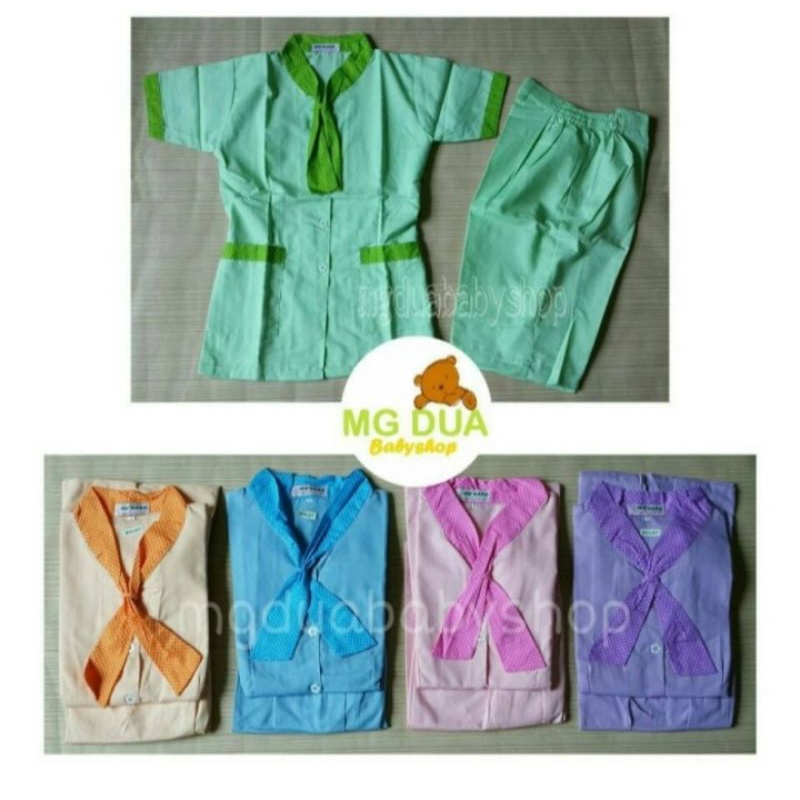 Jual Baju Seragam Suster Kulot Warna Dasi | Baju Suster | Baju Seragam ...