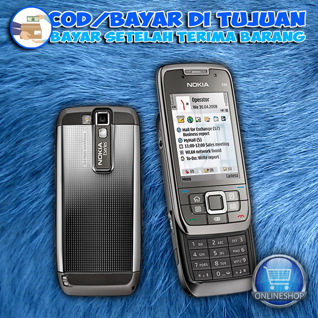 Jual Nokia E66 Single Sim Sliding Jadul Bergaransi | Shopee Indonesia