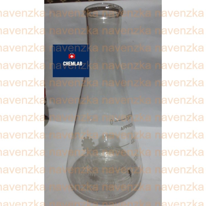 Jual ERLENMEYER ukuran 500ml / 500 ML | Shopee Indonesia