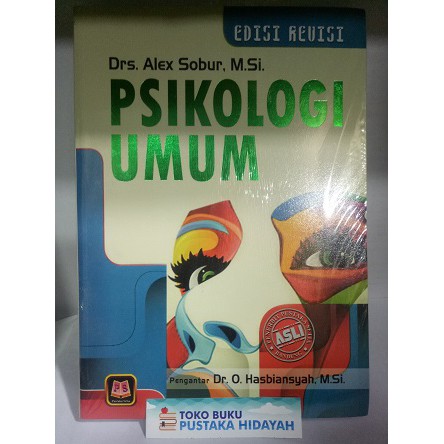 Jual Buku Psikologi Umum Edisi Revisi - Drs Alex Sobur | Shopee Indonesia