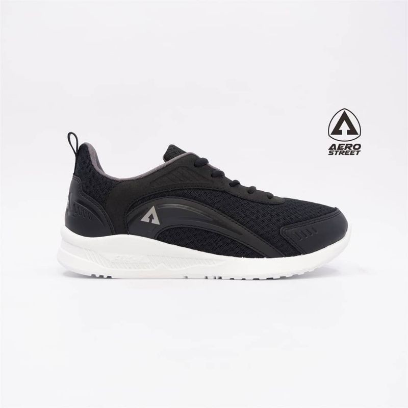 Jual Aerostreet Leopard Hitam Putih 35-42 - Sepatu Sneakers Casual ...
