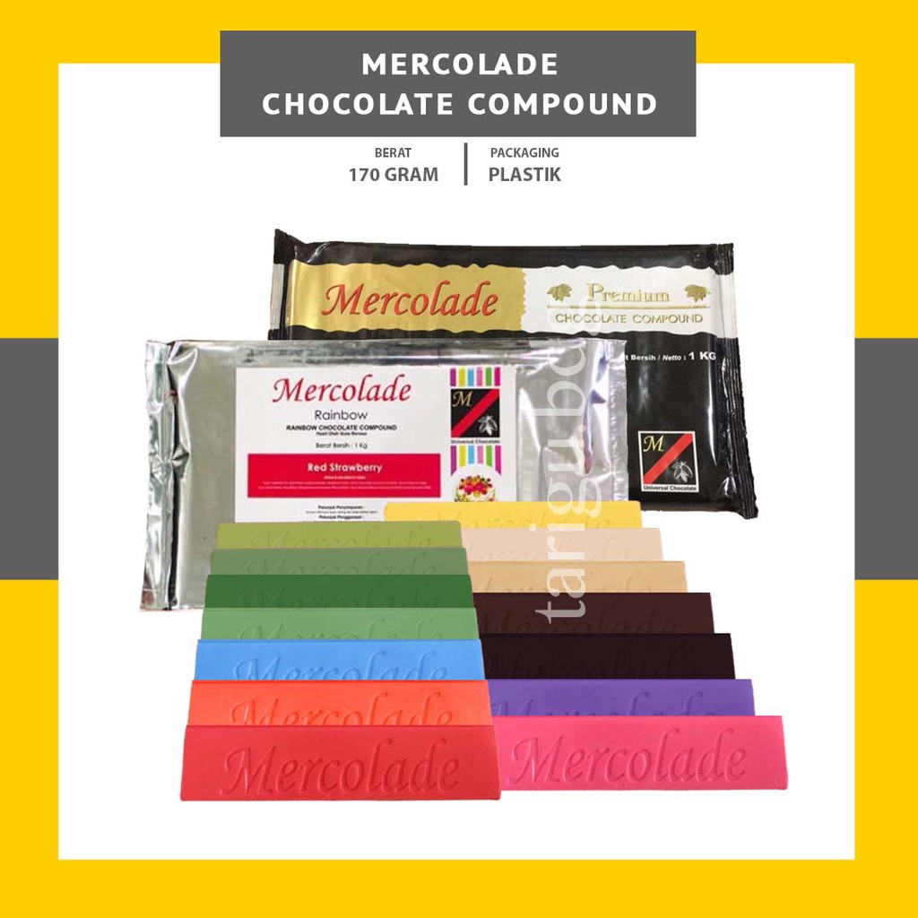 Jual MERCOLADE COKLAT BATANG - COKLAT WARNA RASA - COKLAT BLOK ...
