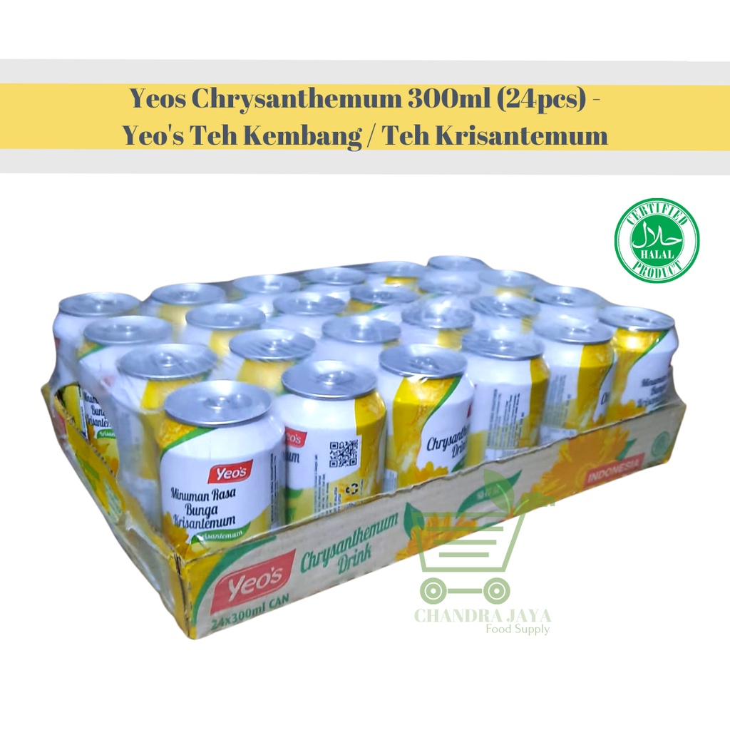 Jual Yeos Drink 300ml 24pcs / 1 dus Yeo's Minuman Kaleng / Yeos All ...