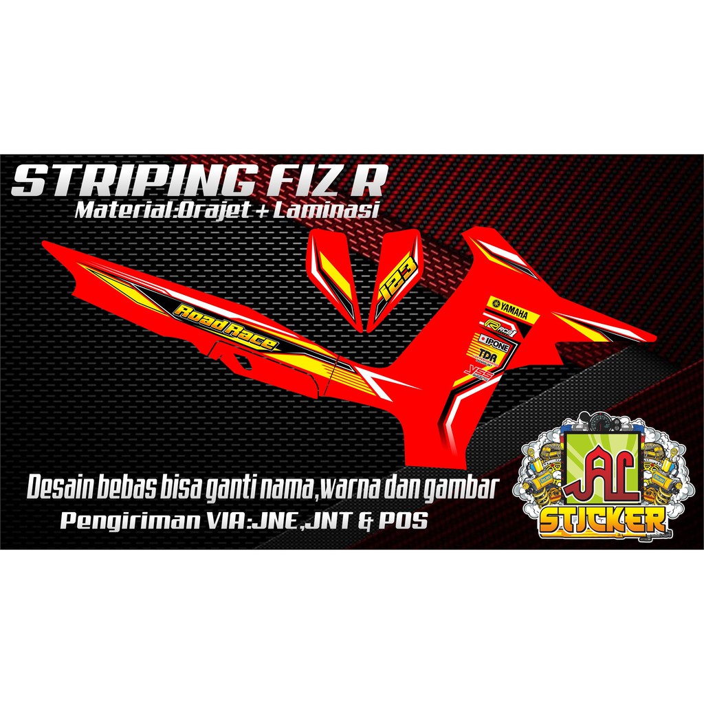Jual Striping Fiz R Custom Road Race Model Terbaru | Shopee Indonesia