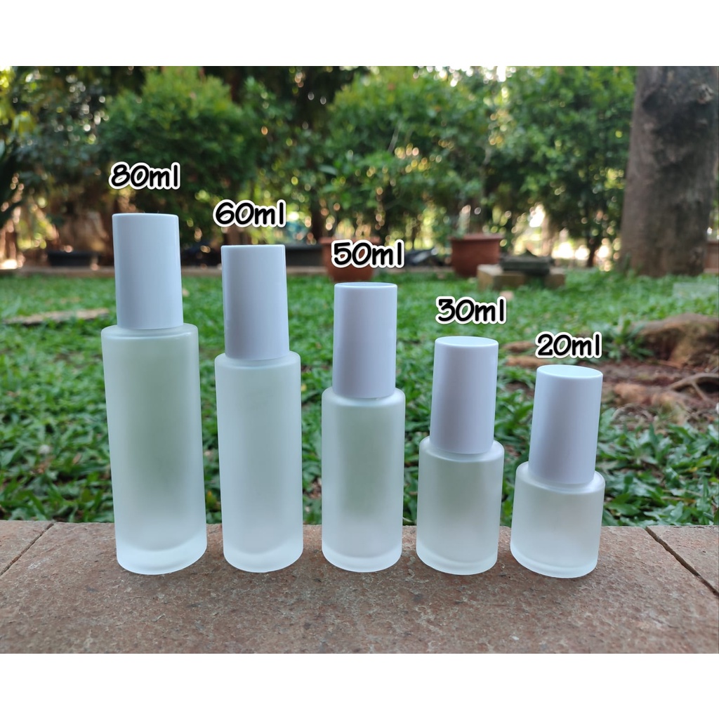 Jual Botol Spray Pump 50ml Botol Kaca Sprayer Parfum Perfume Kosmetik ...