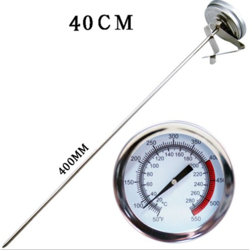 Jual TERMOMETER Suhu MINYAK Goreng PANJANG 40 cm Deep Fry Thermometer ...