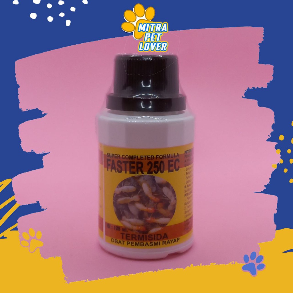 Jual OBAT CAIR PEMBASMI RAYAP TERMISIDA - FASTER EC 125 ML - AMPUH ...