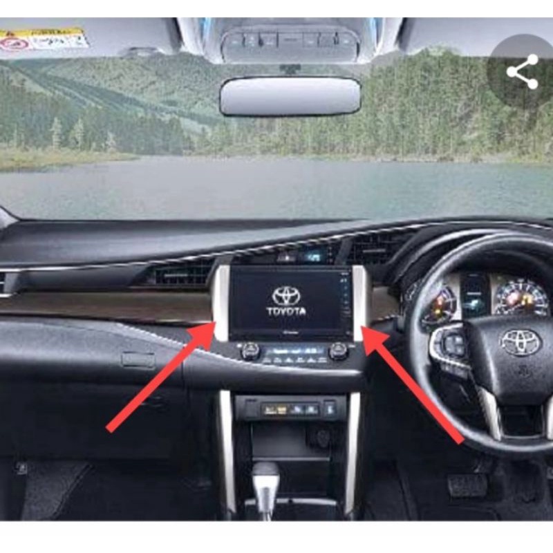 Jual frame head unit innova reborn tipe Q venturer original ready stock ...