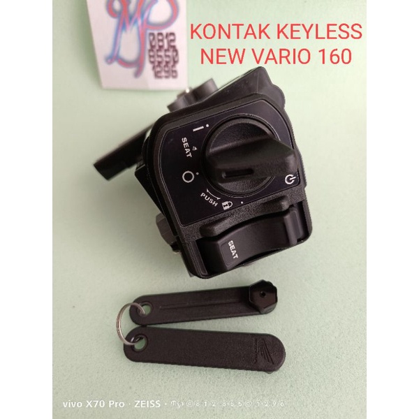 Jual kunci kontak keyless knob switch Assy handle lock Honda VARIO 160 ...