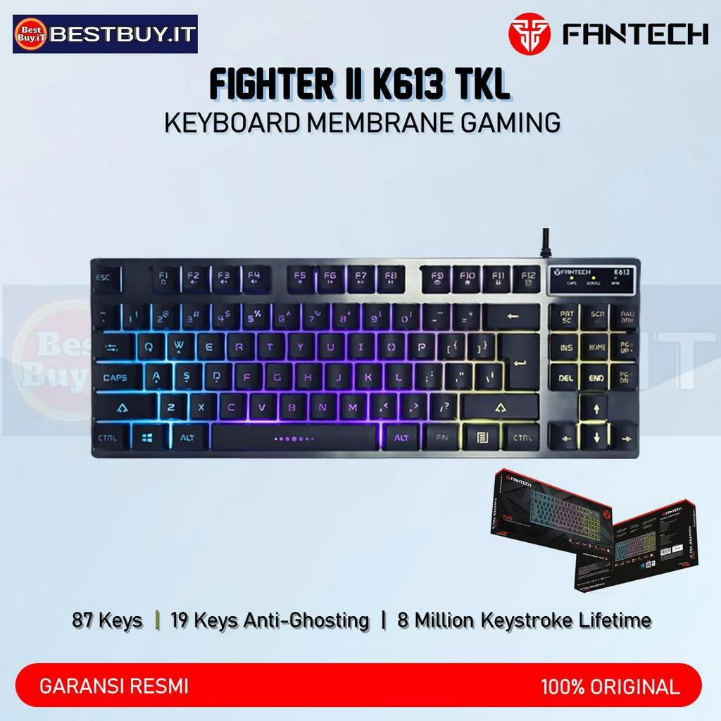 Jual Fantech FIGHTER II K613 TKL Keyboard Membrane Gaming | Shopee Indonesia