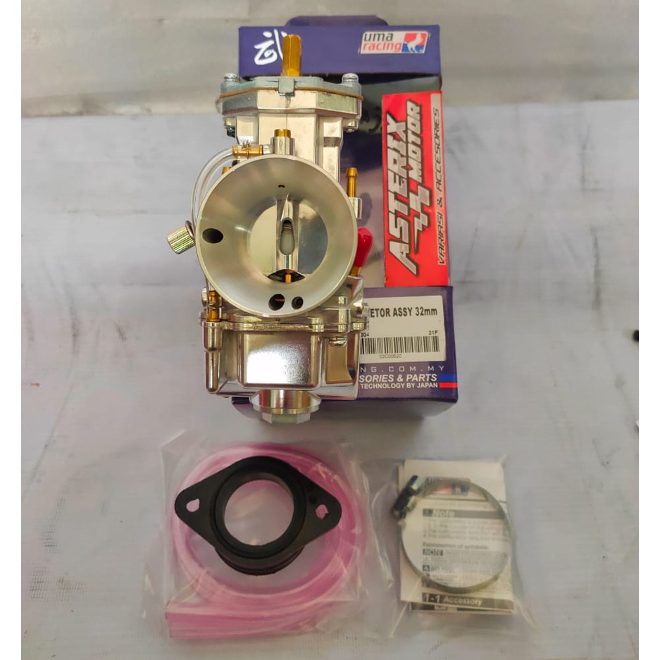 Jual Karburator.Carburator PWK 30.PWK32 ORIGINAL UMA RACING | Shopee ...