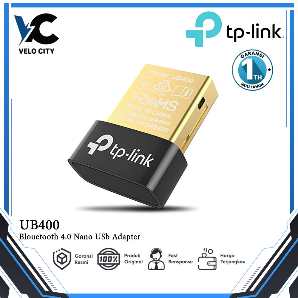 Jual TP Link UB400 USB Adapter Bluetooth 4.0 Nano Original - Garansi 1 ...