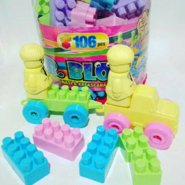 Jual Blok Lego Besar Isi 106 pcs | Shopee Indonesia