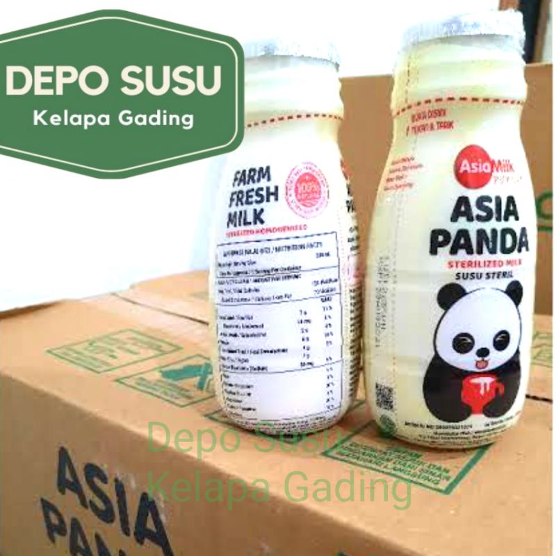 Jual PROMO Asia Panda (200ml X24) Susu Steril Sterile Milk UHT perbox ...