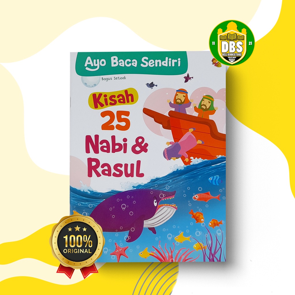 Jual BUKU DONGENG CERITA ANAK BELAJAR ISLAM ISLAMI AYO BACA SENIDIRI KISAH 25 NABI DAN RASUL ...