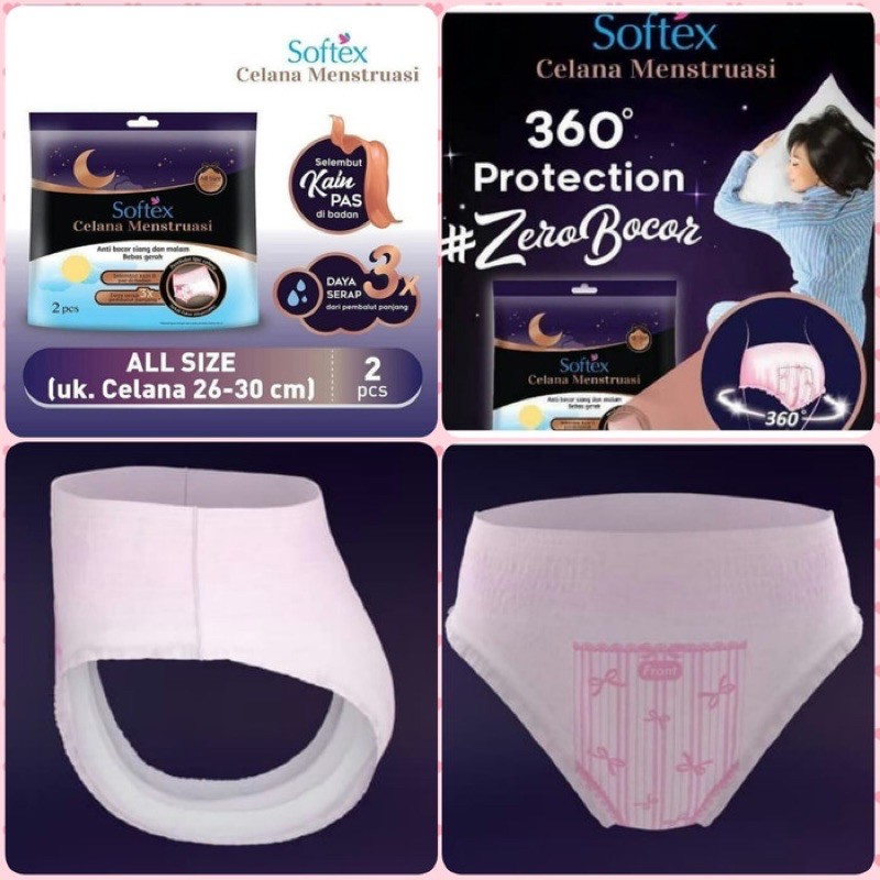 Jual softex celana menstruasi,celana dalam isi 2pc | Shopee Indonesia
