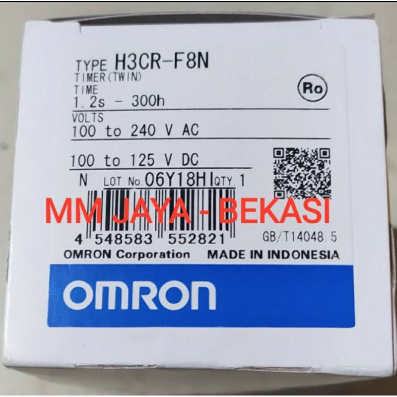 Jual Timer Omron H3CR-F8 / H3CR F8N original | Shopee Indonesia