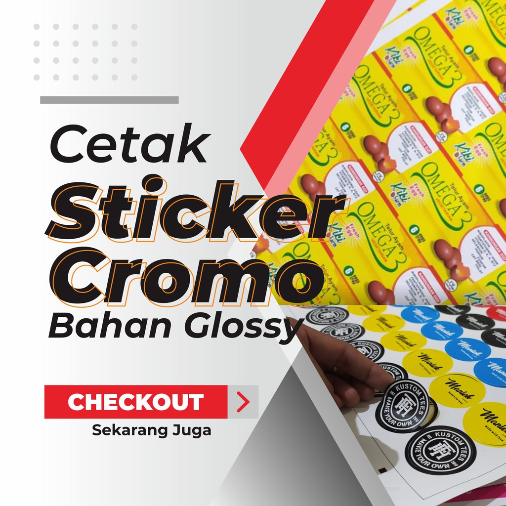 Jual CETAK STICKER CROMO GLOSSY CUTTING BENTUK POLA BEBAS | Shopee ...