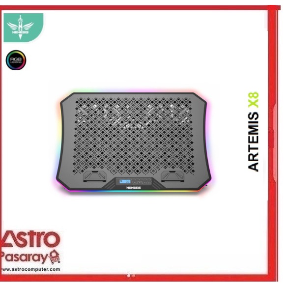 Jual NYK Nemesis X8 Artemis Gaming Notebook Cooling Pad - Kipas Laptop ...