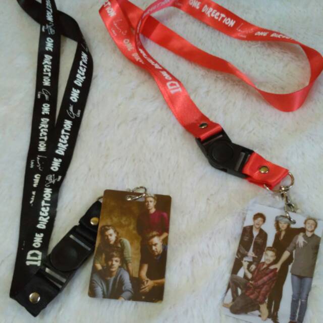Jual Lanyard One Direction ID ID Card 1D Gantungan | Shopee Indonesia
