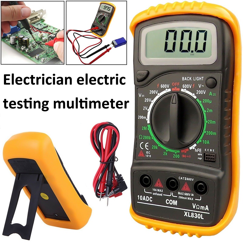 Jual Multimeter Multitester Avometer DIGITAL XL830L | Shopee Indonesia