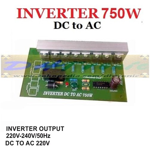 Jual KIT DRIVER INVERTER DC to AC 220V 750W | Shopee Indonesia