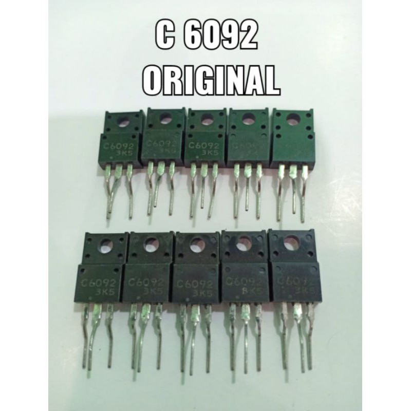 Jual TRANSISTOR ASLI C 6092 ( KUALITAS BAGUS) | Shopee Indonesia