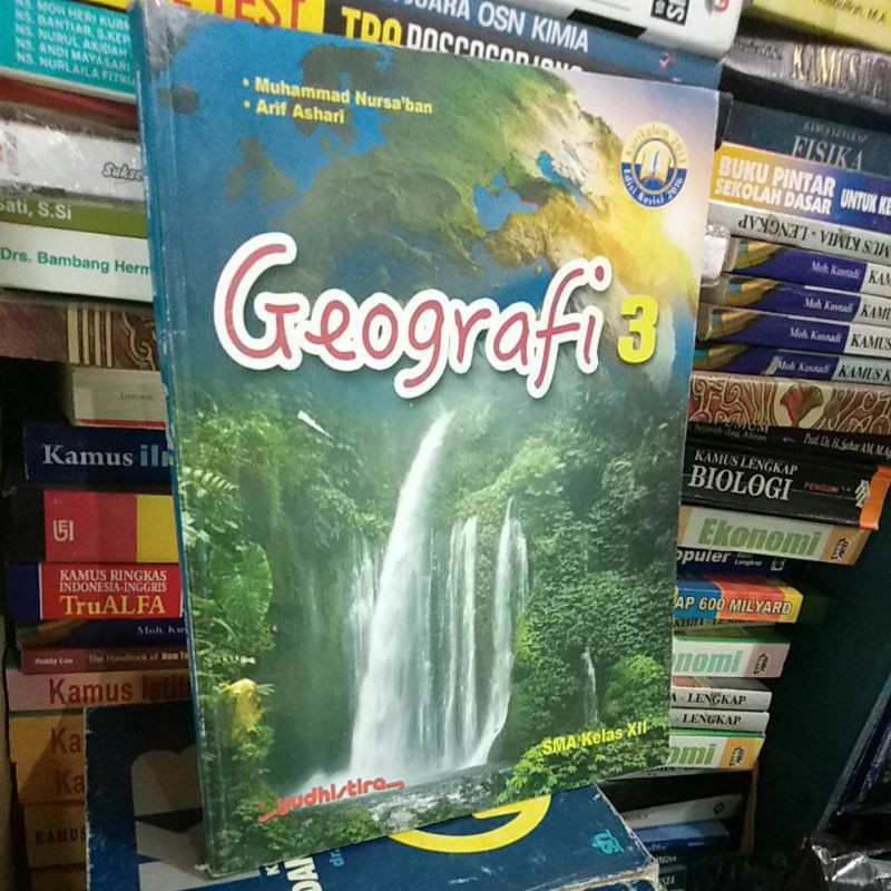 Jual BUKU GEOGRAFI KELAS 12/XII/3 SMA YUDISTIRA REVISI | Shopee Indonesia