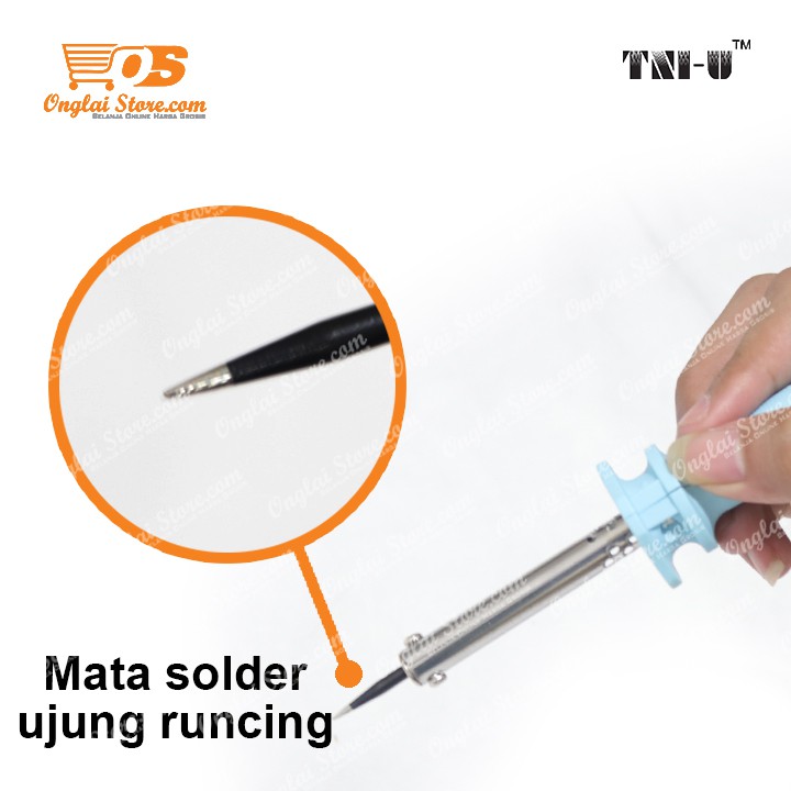 Jual Solder Tangan / Solder Listrik / SOLDERING TNI-U TU-802A-30W ...